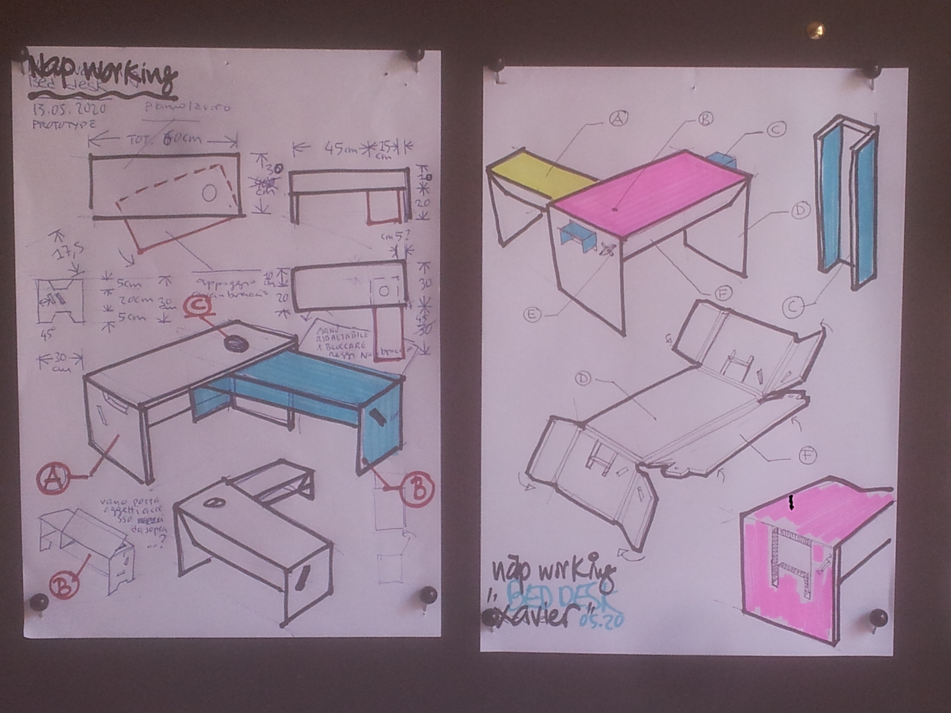 CARDBOARD BED WORKSTATION | inthebox lab